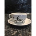 Inappropriate Tea Cup and Tea Pot Set – Dazzling Decals and Designs