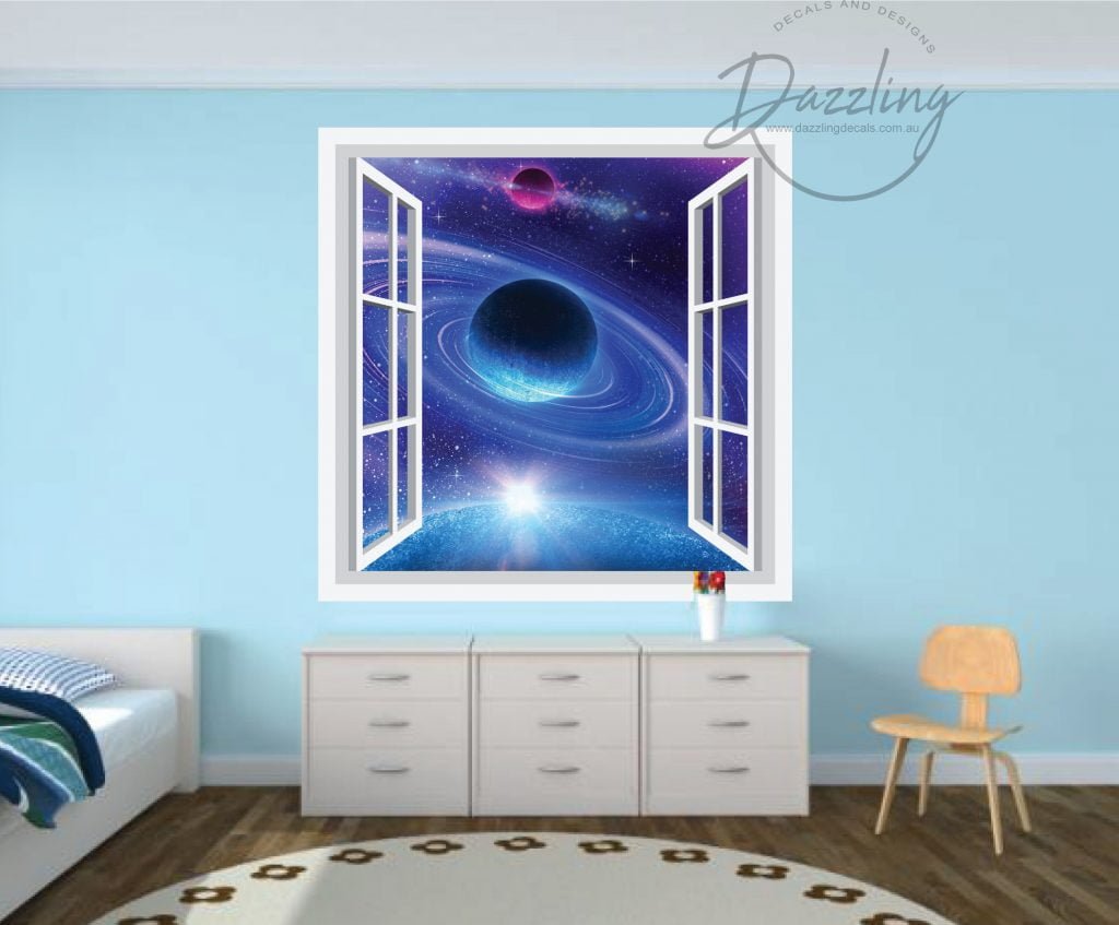 Look Out Window Removable Wall Sticker - Dazzling Decals and Designs